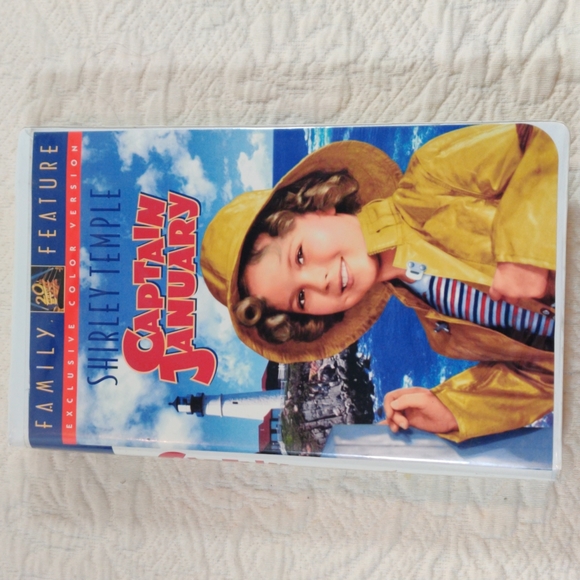 Fox Video | Media | Shirley Temple Captain January 936 Movie | Poshmark